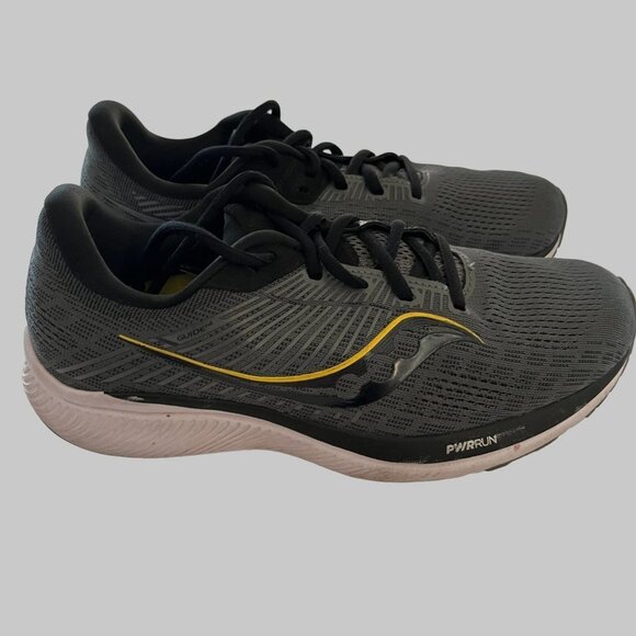 Saucony | Shoes | Saucony Guide 4 Mens 9 Shoes Charcoal Vizigold ...